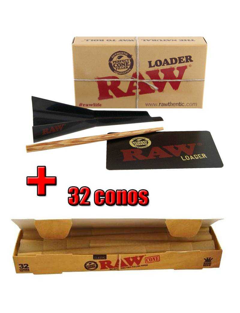 RAW Cone Loader | Rellenador Conos 1 1/4 y King Size ☑️